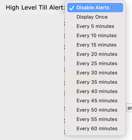 Advanced Location Settings - Account Settings