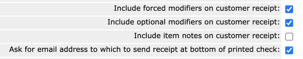 Advanced Location Settings - Checkout Options