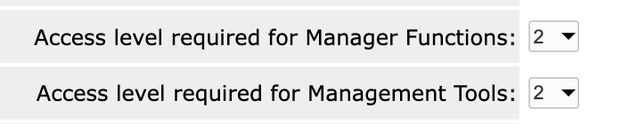 Advanced Location Settings - General Interface Settings