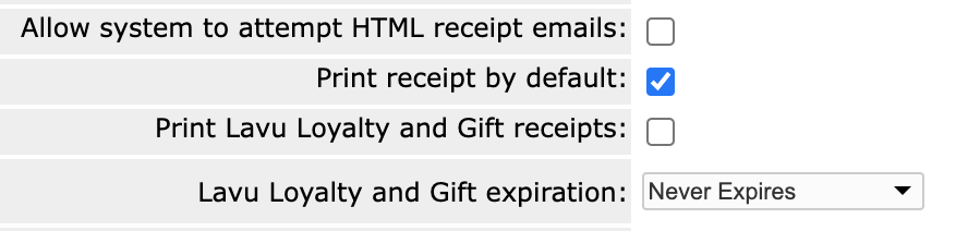Advanced Location Settings - Checkout Options