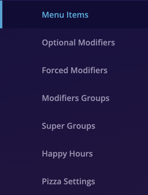 Basic Menu Building in Lavu