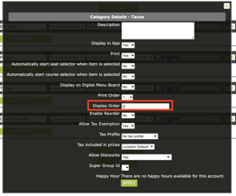 Basic Menu Building in Lavu