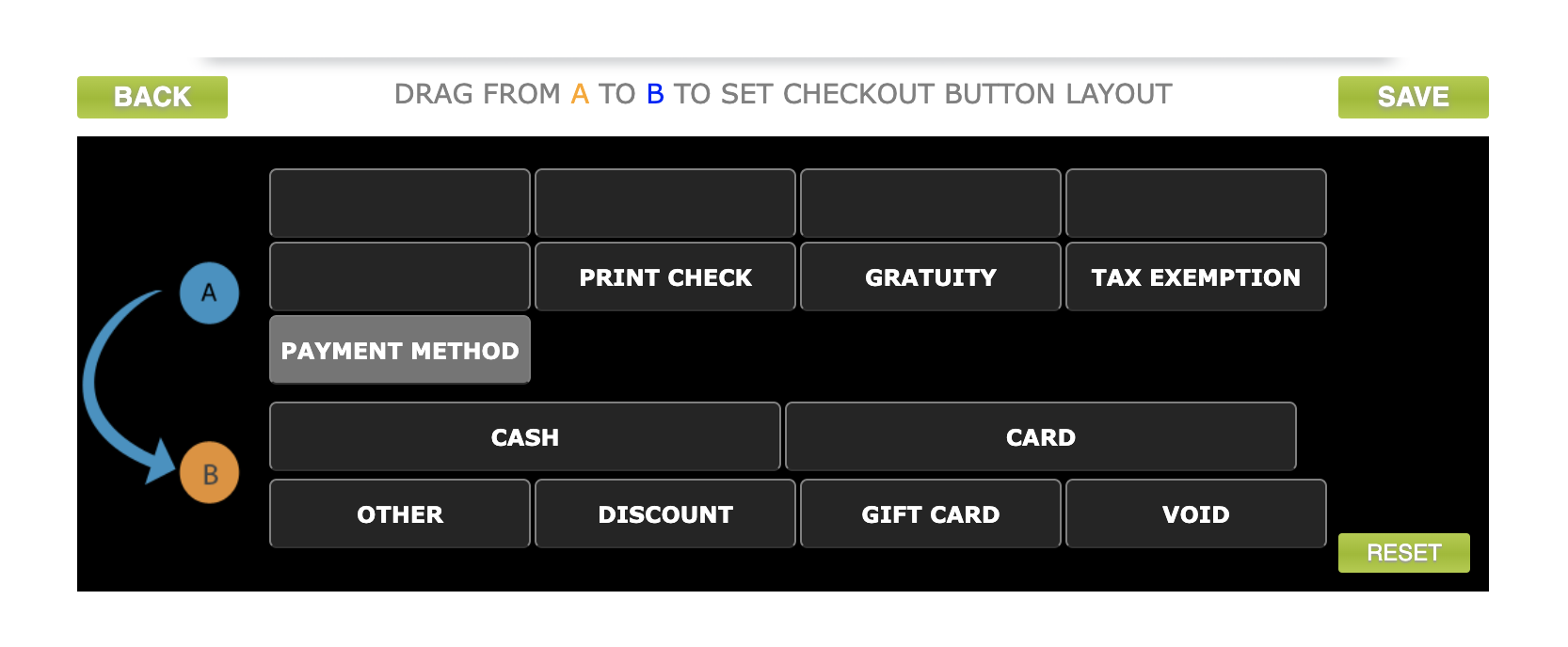 The Checkout Layout Editor