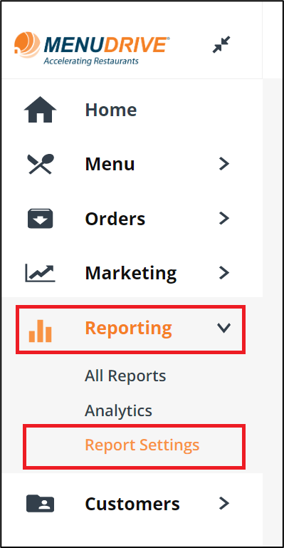 How to set up automated reports in Menudrive