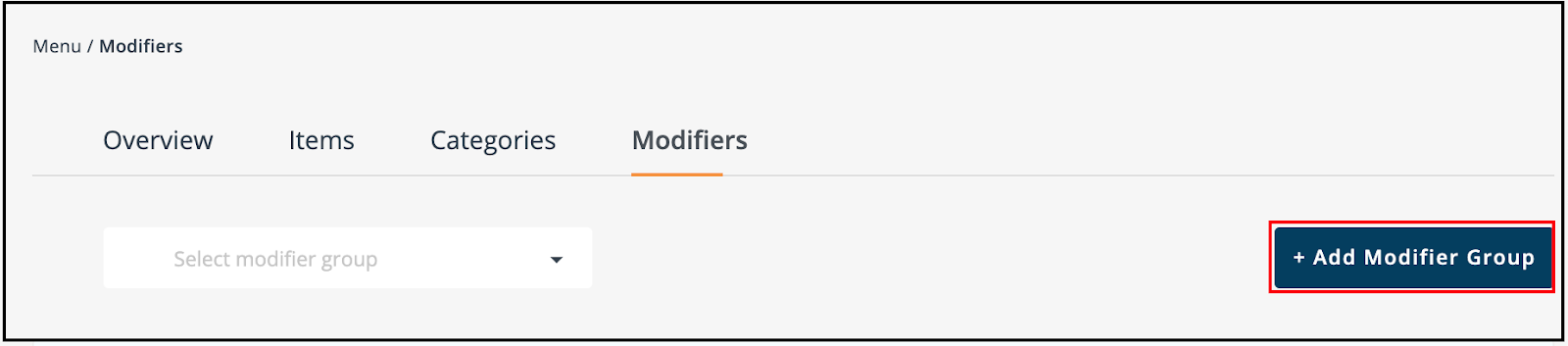 Basic Menu Building in Menu Drive (Menus, Categories, Items, and Modifiers)