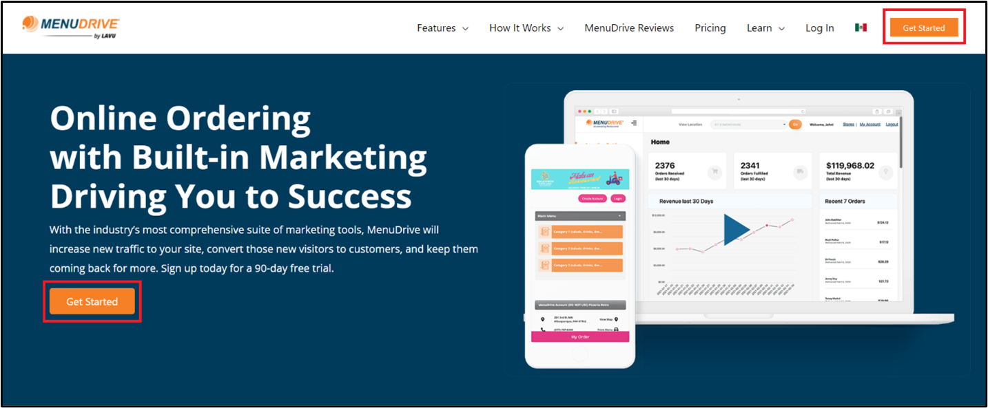 How to start with MenuDrive?