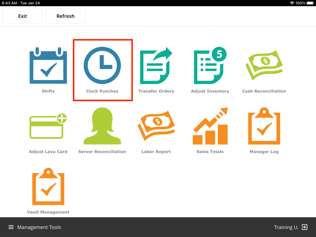 Adjusting Time Cards