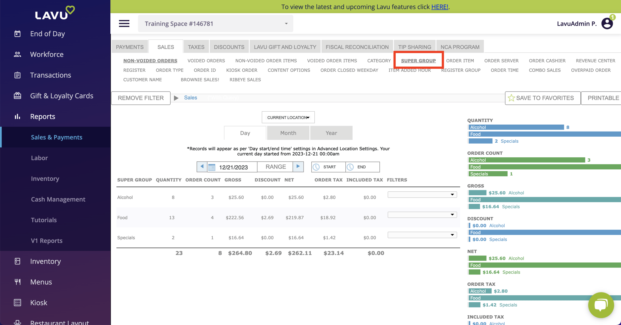 How to create Super Groups