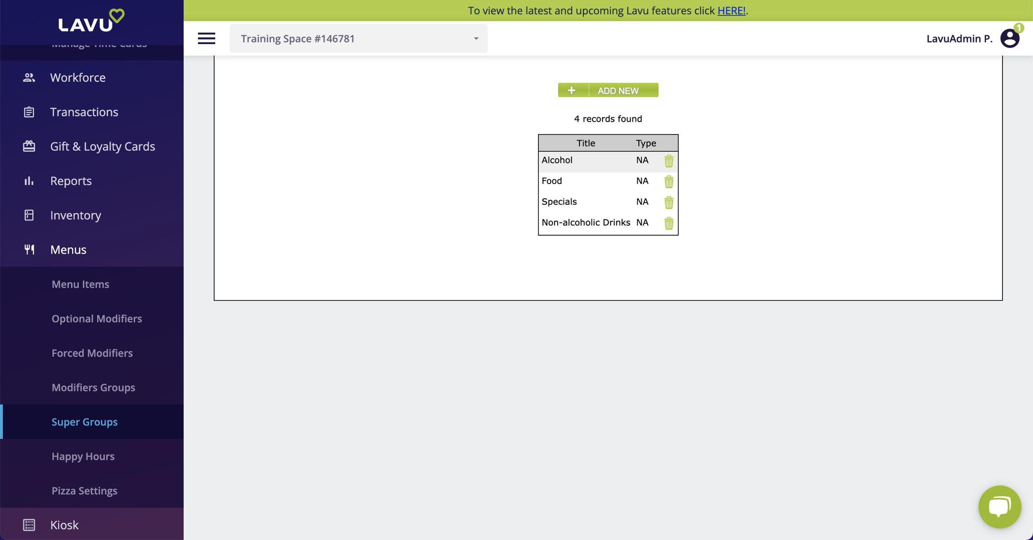 Tracking Food & Liquor Costs