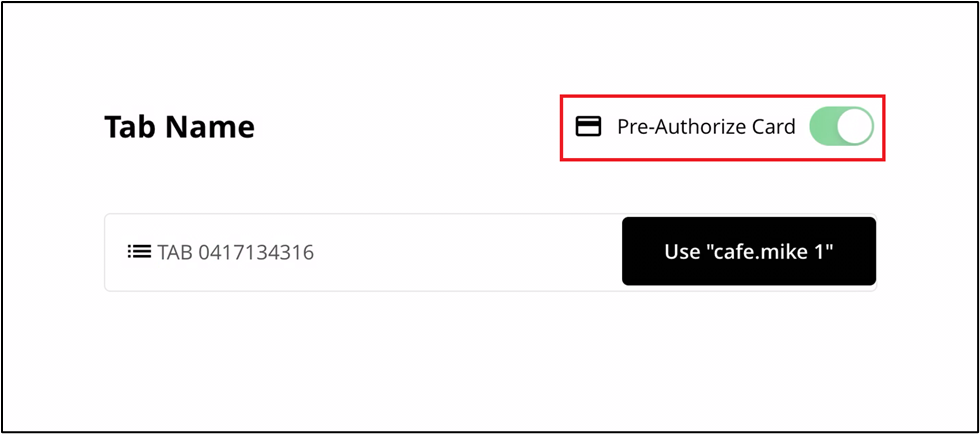 Pre-Authorization Flow on POS App