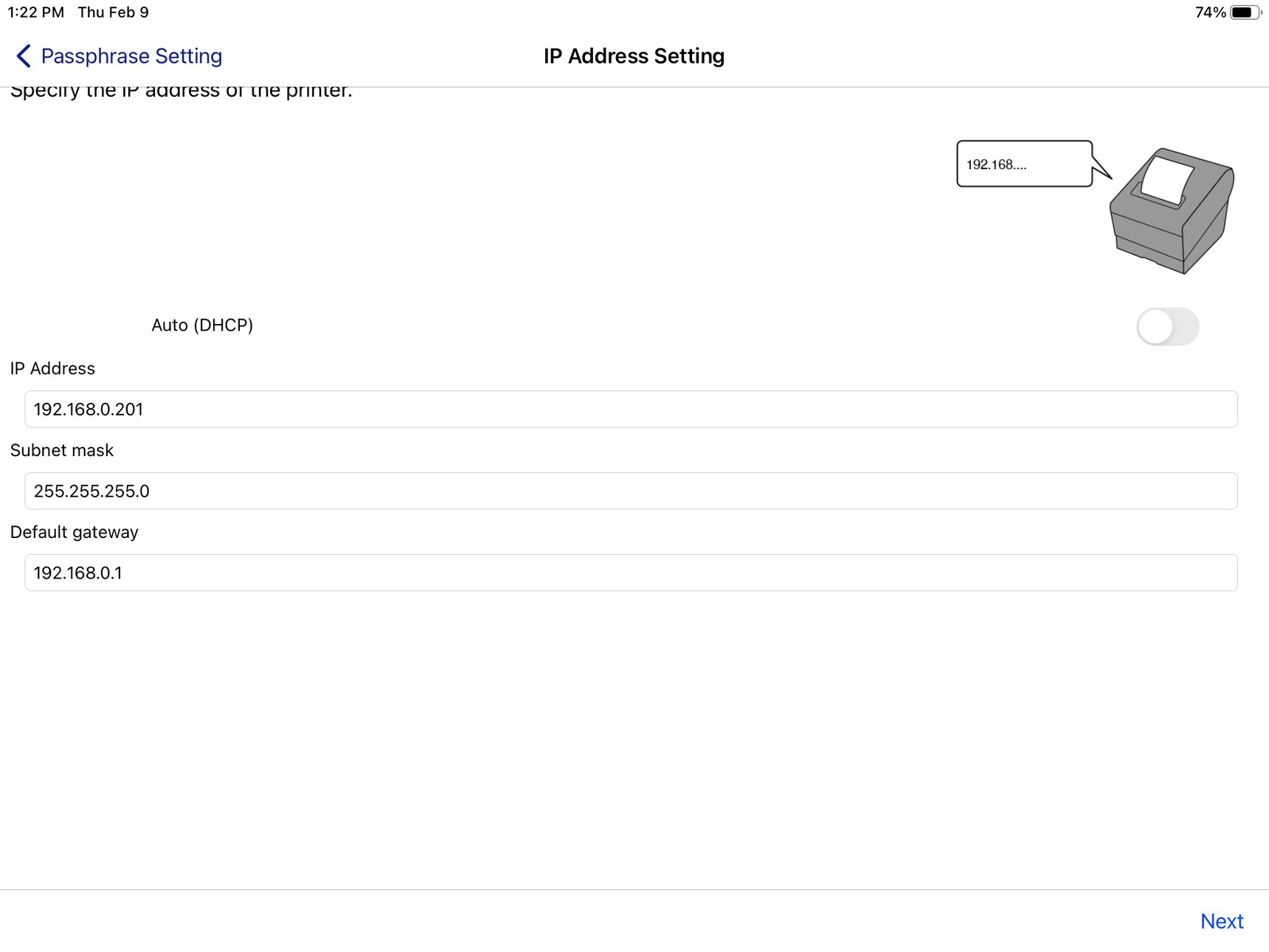 Epson Wireless Printer Setup Using Epson TM Utility App