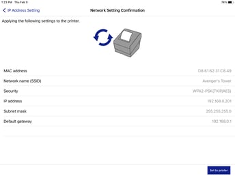 Epson Wireless Printer Setup Using Epson TM Utility App