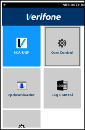 Establishing the WiFi Connection to Verifone Cardreader