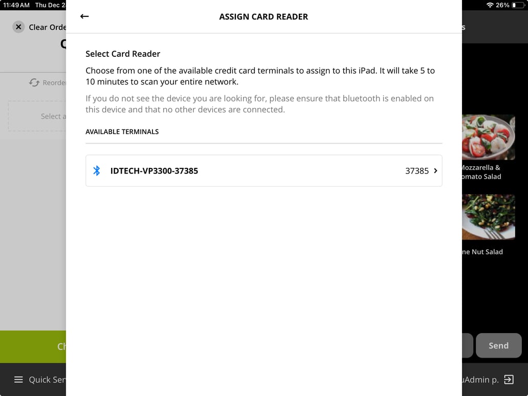 How to Connect your VP3300 Card Reader to Lavu POS